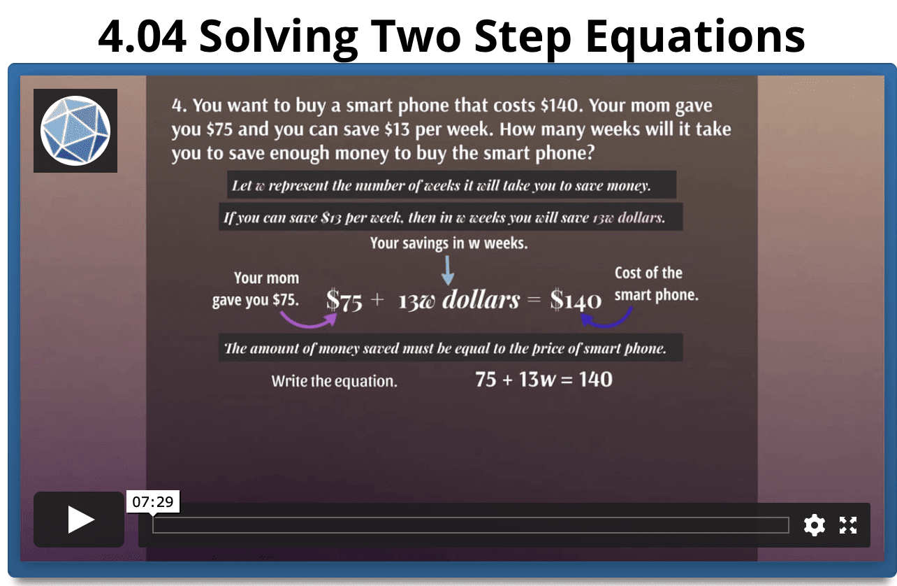 7th Grade Self-Paced Online Math | Excel Mathematics