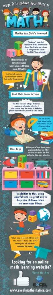 Ways to Introduce Your Child to Math - Excel Mathematics